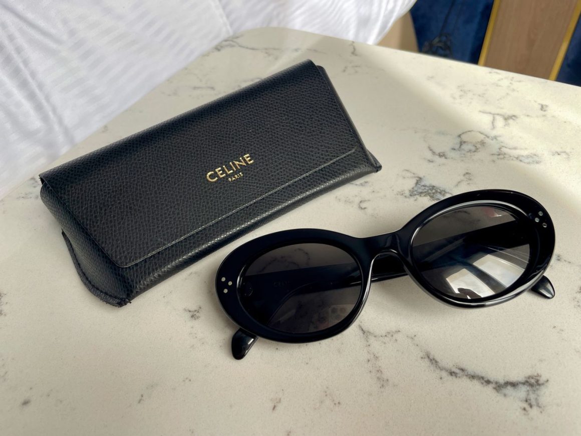 Celine Black Cat Eye Sunglasses